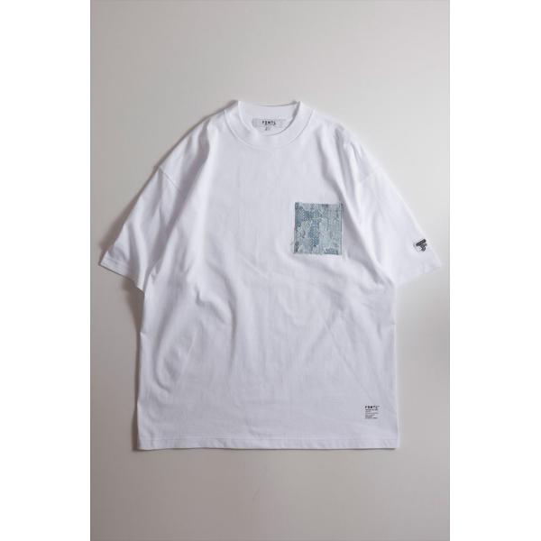 BORO プルオーバーCKET TEE　/ ボロポケットTシャツ　FDMTL ファンダメンタル素材：コットン3(L):着丈73 cm / 身幅55 cm / 袖丈21 cm / 肩幅48cm4(XL):着丈76 cm / 身幅58 cm /...