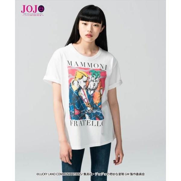 GB0120JJ03　JOJO　ジョジョ　プロシュートアンドペッシ Tシャツ＊ご注意ください＊【当店発行クーポン除外品】当店発行クーポンご使用の場合、ご注文後にクーポン取り消しになります。＊当店発行以外のクーポンは利用可能です。サイズ：1=...