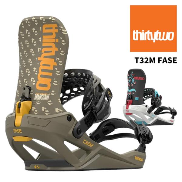 THIRTYTWO サーティーツー スノーボード ビンディング T32M FASE 25-26 モデル