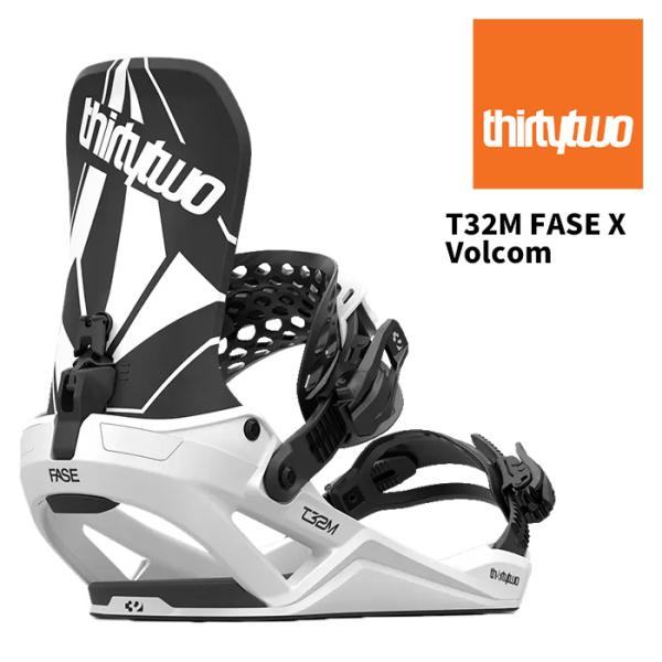 THIRTYTWO サーティーツー スノーボード ビンディング T32M FASE x Volcom 25-26 モデル