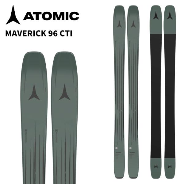 ATOMIC アトミック スキー板 MAVERICK 96 CTI 板単品 25-26 モデル