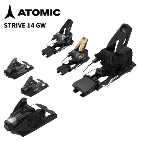 ATOMIC アトミック スキー ビンディング STRIVE 14 GW (解放値 5.0-14.0） 25-26 モデル【単品販売不可】