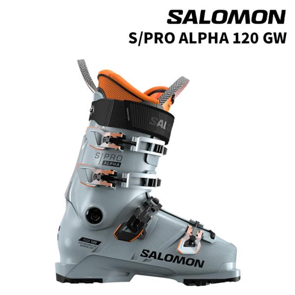 【L47637500】SALOMON サロモン スキーブーツ S/PRO ALPHA 120 GW Arona/Bk 25-26モデル