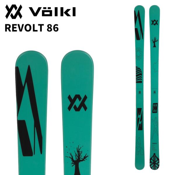 Volkl フォルクル スキー板 REVOLT 86 板単品 25-26 モデル