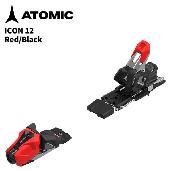 ATOMIC アトミック スキー ビンディング ICON 12 Red/Black（解放値 4.0-12.0） 26-27モデル【単品販売不可】