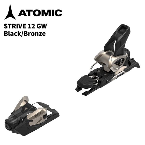 ATOMIC アトミック スキー ビンディング STRIVE 12 GW Black/Bronze（解放値 4.0-12.0）26-27モデル【単品販売不可】