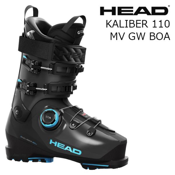 HEAD ヘッド スキーブーツ KALIBER 110 MV GW BOA ANTHRACITE-SPEEDBLUE 26-27モデル