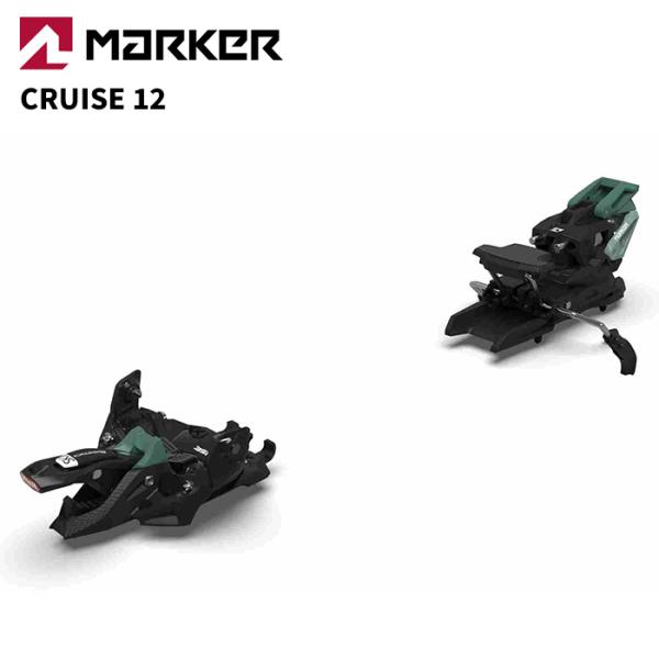 MARKER マーカー スキー ビンディング CRUISE 12 BLACK/GREEN（解放値 6.0-12.0）26-27モデル【単品販売不可】