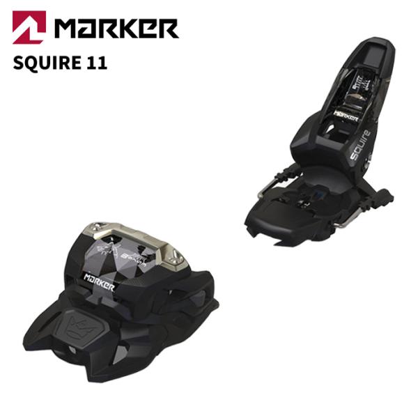 MARKER マーカー スキー ビンディング SQUIRE 11 BLACK（解放値 3.0-11.0）26-27モデル【単品販売不可】
