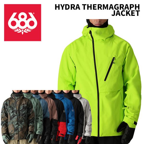 686 シックスエイトシックス ウェア HYDRA THERMAGRAPH JACKET 24-25(2025)モデル ジャケット