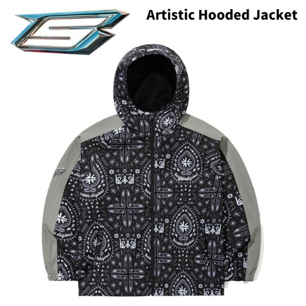 BSRABBIT ビエスラビット ウェア Artistic Hooded Jacket 25-26モデル ジャケット