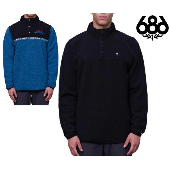 686【TIOGA FLEECE PULLOVER】ロクハチロク フリースプルオーバー 23-24モデル
