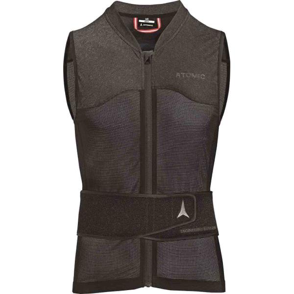 ATOMIC【24/25・LIVE SHIELD Vest AMID M/All Black】AN5205034 アトミック　ライブシールドベスト　プロテクター　背面　ベストタイプ