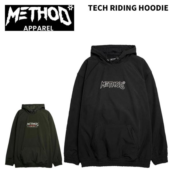 METHOD メソッド TECH RIDING HOODIE パーカー フーディー 25-26モデル