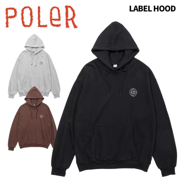 POLER ポーラー パーカー LABEL HOOD 25-26モデル