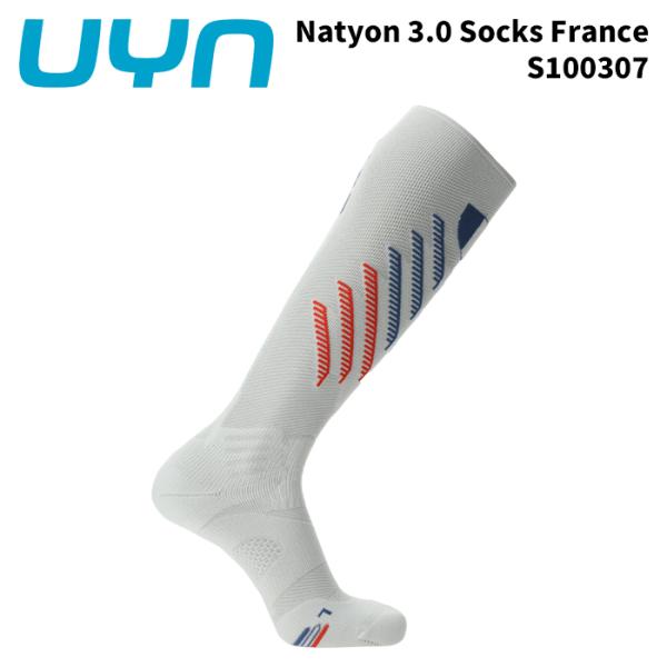 UYN S100307 ウィン ソックス Natyon 3.0 Socks France 25-26モデル