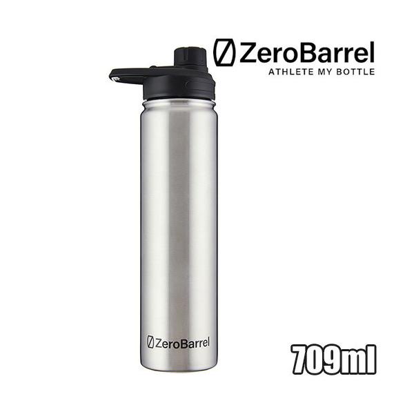 ZeroBarrel【ATHLETE / ZW-01：0.709L(24oz)：Brushed Metal】ゼロバレル　アスリート　ステンレス製　ATHLETE MY BOTTLE　真空断熱二重構造　水筒　ボトル