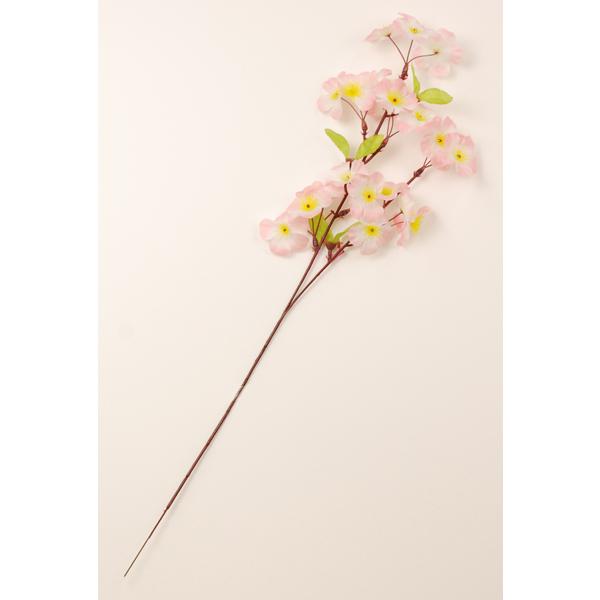 リアルさに加え、色・質感ともに洗練されたシルクフラワーです。四季折々の花を春夏秋冬の装飾品として楽しめます。店内や街路灯の装飾にどうぞ。サイズ：全長61cm・花直径5cm