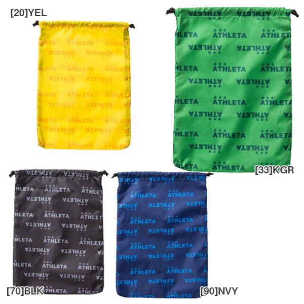 1点のご注文の場合、ポスト投函「ネコポス：250円」選択可能◆初期選択は「宅急便」になっています。必ずお届け方法「ネコポス便」をご選択下さい。◆シューズ袋メーカー：アスレタ（ATHLETA）カラー：【20】YEL【33】KGR【70】BLK...