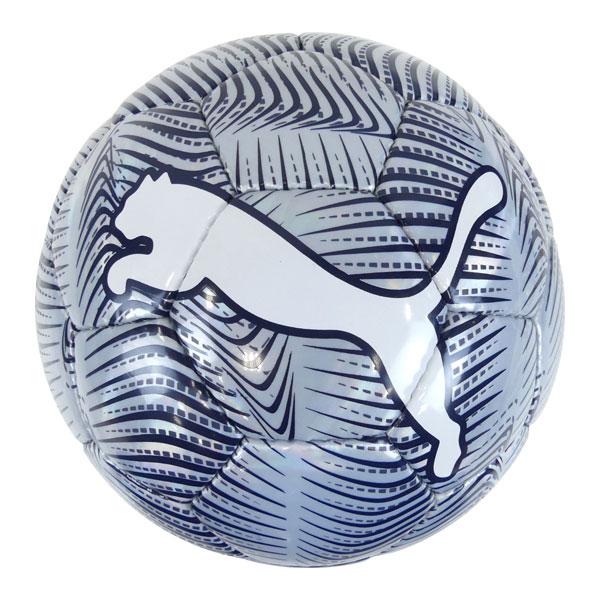 サッカーボール 4号球メーカー：プーマ（puma）カラー：【02】ミントジェリーサイズ：4号/直径20.5cm（小学生・子供用）しっかりとした作りで蹴り心地も良く、トレーニングやレクリエーションにも最適大胆なロゴとスタイリッシュなグラフィッ...