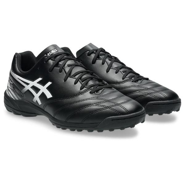 サッカー トレーニングシューズメーカー：アシックス asicsカラー：BLACK/WHITEアッパー：人工皮革アウトソール：ゴム底部活生のためのトレーニングシューズ【在庫について】当ショップは、店頭及び自社サイトにて在庫を共有している為、在...