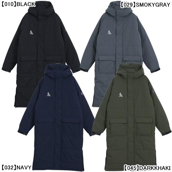 中綿 ベンチコートメーカー：スボルメ SVOLMEカラー：【010】BLACK【029】SMOKYGRAY【032】NAVY【045】DARKKHAKI素材：ポリエステル100％SVOLME定番の発熱ベンチコートをリニューアルしました。テカ...