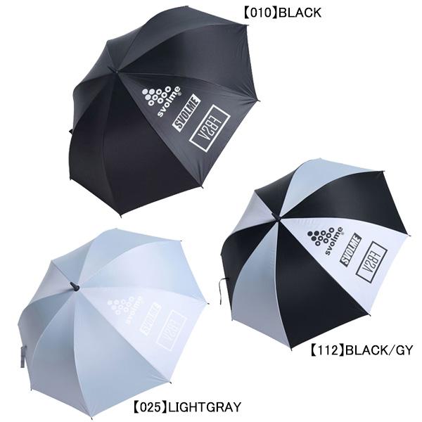 晴雨兼用 傘メーカー：スボルメ SVOLMEカラー：【010】BLACK【025】LIGHTGRAY【112】BLACK/GY素材：傘生地の組成／ポリエステル100%親骨／シャフト：グラスファイバーハンドル／EVAシーズン問わず使える晴雨兼...