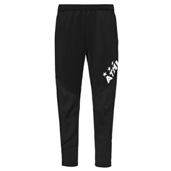 ジャージロングパンツメーカー：アスレタ ATHLETAカラー：【70】BLK素材：ポリエステル90%、ポリウレタン10%・生地の厚さ：薄手・ストレッチ性：かなり有・生地感：サラサラ・通気性：○サイズ目安（メーカー公式）わたりM：32.5cm...