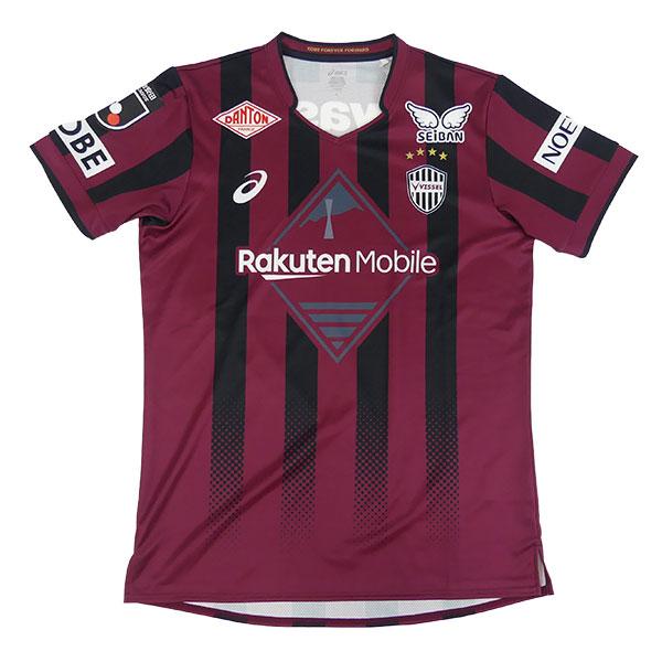 ヴィッセル神戸 2026年 レプリカユニフォーム 1stメーカー：アシックス asicsカラー：【601】素材：ポリエステル100%ヴィッセル神戸 2026年度 レプリカユニフォーム伝統のストライプデザインをベースに、前面には下から上へと濃...