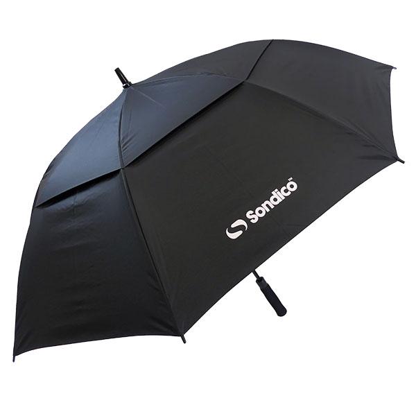 晴雨兼用 大型傘メーカー：ソンディコ（sondico）カラー：【03】BLKサイズ：直径/約130cm防風性に優れた二重構造130cmのワイドタイプ・晴雨兼用・UVカット・肩掛けカバー付き【在庫について】当ショップは、店頭及び自社サイトにて...