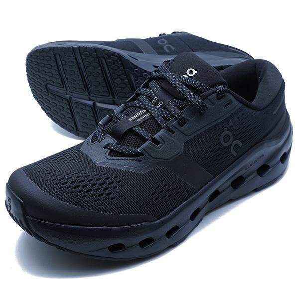 ランニングシューズメーカー：オン Onカラー：Black×Blackアッパー：-アウトソール：-心地よいホールド感が嬉しいデイリーランニングシューズ。Helionスーパーフォーム製CloudTecのクッショニングが優れたサポート力と快適な足...