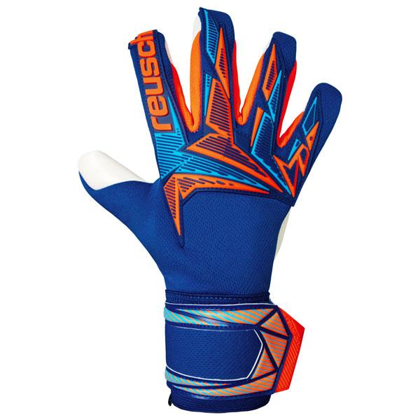 サッカー キーパーグローブ ゴールキーパーグローブメーカー：ロイシュ reuschカラー：【4129】シャープブルーパーム/ロイシュグリップアドバンスカット/エボリューションネガティブカットカフ/エラスティックカフバックハンドにFREEGE...