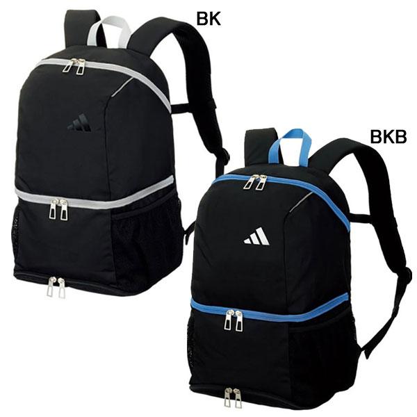子供用 サッカーバッグ バックパックメーカー：アディダス adidasカラー：【BK】　【BKB】素材：ポリエステル容量：24Lサッカーボールを入れることができるデイパック。【在庫について】当ショップは、店頭及び自社サイトにて在庫を共有して...