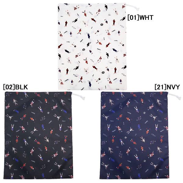 1点のご注文の場合、ポスト投函「ネコポス：250円」選択可能◆初期選択は「宅急便」になっています。必ずお届け方法「ネコポス便」をご選択下さい◆シューズ袋メーカー：スパッツィオ（Spazio）カラー：【01】WHT　【02】BLK　【21】N...