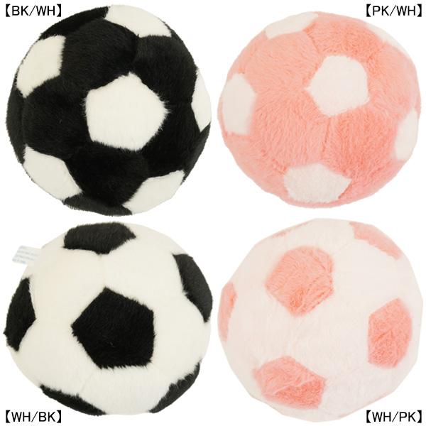 サッカーボール型 クッションカラー：【BK/WH】【PK/WH】【WH/BK】【WH/PK】サッカーボール型のクッションです。18cm。【在庫について】当ショップは、店頭及び自社サイトにて在庫を共有している為、在庫更新の時間差等により表示上...