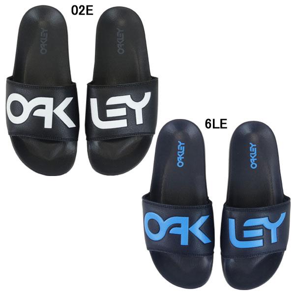 スポーツサンダルサンダルメーカー：オークリー（OAKLEY）カラー：【02E】ブラックアウト　【6LE】チームネイビー素材つま先・アッパー/ポリウレタンソール/EVAOAKLEY B1Bロゴのスポーツサンダルトレーニングの前後やコンビニなど...