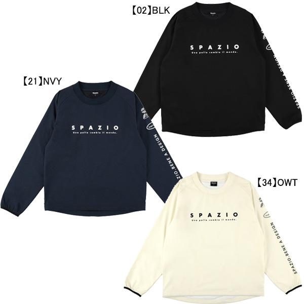 トレーニングウェアメーカー：スパッツィオ Spazioカラー：【02】BLK【21】NVY【34】OWT素材：ポリエステル100%・生地の厚さ：やや厚手(裏起毛)・ストレッチ性：無し・生地感：シャカシャカ・通気性：裏起毛のため無しサイズ目安...