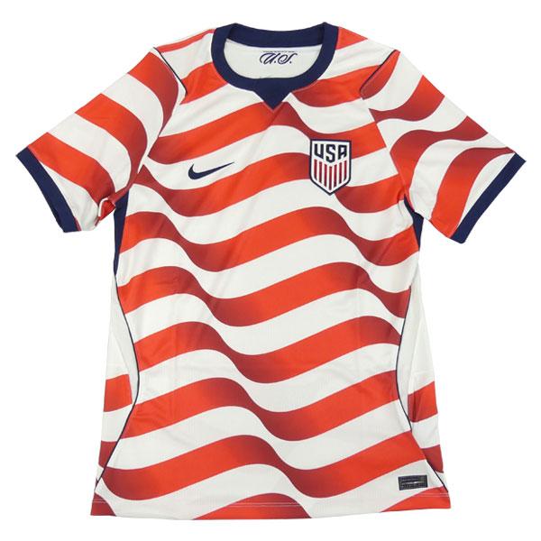 USサイズです。日本規格よりワンサイズ大きめの作りになっています。アメリカ代表 1st レプリカユニフォームメーカー：ナイキ(NIKE)カラー：【133】素材：ポリエステル100%アメリカ代表 ホームレプリカユニフォーム【在庫について】当シ...