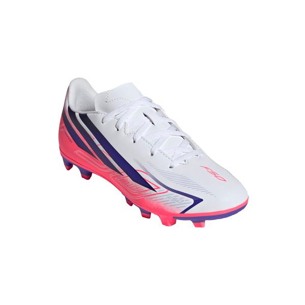ジュニア サッカースパイクメーカー：アディダス adidasカラー：フットウェアホワイト/ソーラーパープル/ソーラーターボアッパー：合成皮革アウトソール：合成底【在庫について】当ショップは、店頭及び自社サイトにて在庫を共有している為、在庫更...