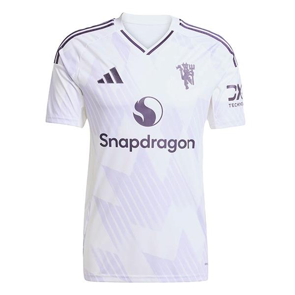 マンチェスターユナイテッド レプリカユニフォームメーカー：アディダス adidasカラー：ホワイト(JI7423)素材：ポリエステル100%マンチェスター・ユナイテッドのクールなアウェイユニフォームが、新鮮なルックスに。90年代初期の雪の結...