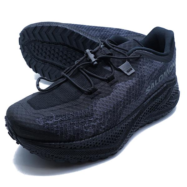 ランニングシューズメーカー：サロモン SALOMONカラー：Black / Asphalt / Blackアッパー：テキスタイルアウトソール：ラバーAero Glide 4 GRVL ランニングシューズで見慣れた景色を後にしよう。汎用性と信...