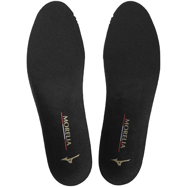◆ポスト投函「ネコポス」にて送料無料で発送致します。◆複数点ご購入にてネコポス規格外の場合は、宅急便送料無料で発送致します。インソールメーカー：ミズノ mizunoカラー：【09】ブラック素材：合成皮革、合成樹脂汗を含んだ際に、適度なグリッ...