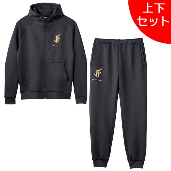 スウェットジップパーカー パンツ 上下セットメーカー：ミズノ mizunoカラー：【09/09】ブラック素材：ポリエステル95％、ポリウレタン5％ポルトガル・ヴィゼウをフィーチャーした、ジョアン・フェリックス選手シグネチャーアパレル。・生地...