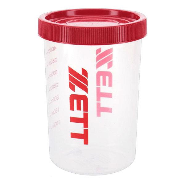 プロテインシェーカー 携帯ボトル フィットネスメーカー：ゼット（ZETT）カラー：クリアサイズ：幅8.7×高さ12.3cm容量：500cc(プロテイン混合で使用の場合最大400ccまで)素材：本体/ポリプロピレンフタ/ポリエチレントレーニン...