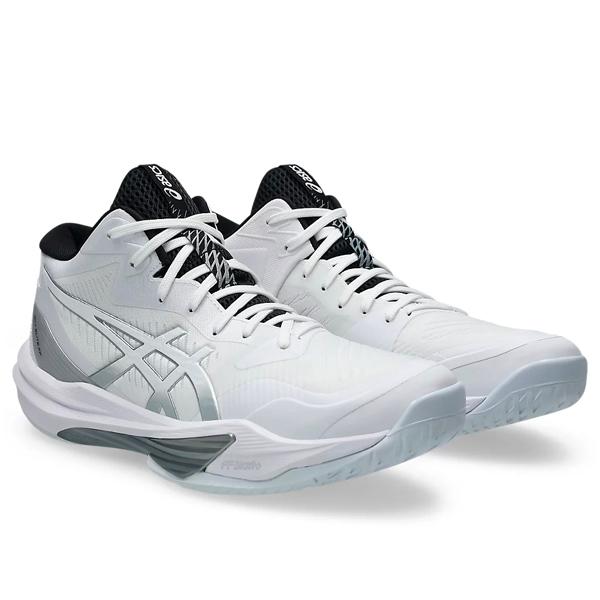 バレーボールシューズ メンズSKY ELITE FF MT 3METARISE 2のDNAを受け継ぐ、反発性とクッション性を兼ね備えたフラッグシップモデル【メーカー】アシックス asics【カラー】105：White/White【素材】アッ...