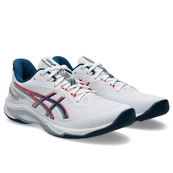 バレーボールシューズ メンズ レディースNETBURNER BALLISTIC FF 4多方向への素早い切り返しやジャンプをサポートするスピードサイロのフラッグシップモデル【メーカー】アシックス asics【カラー】101：White/Ma...