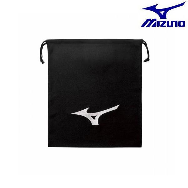 野球 マルチ袋グラブ、スパイク、マスクなどが収納できるマルチ袋【メーカー】ミズノ/MIZUNO【カラー】09：ブラック【素材】ポリエステル【サイズ】縦38×横35cm【原産国】中国