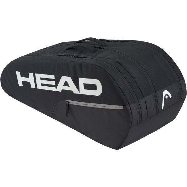 Base Racquet Bag Lテニスバッグは、HEADのコレクションのすべてのラケットにマッチする新しいモダンなデザインで、十分なスタイルとスペースを提供します。3つのメインコンパートメントには最大9本のラケットやウエア、シューズなど...