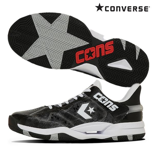 コンバースのバスケットレーベル「CONVERSE BASKETBALL」のパフォーマンスモデル。アーカイブのACCELERATORを現代の技術でアップデート。アッパーにはメッシュ、TPU、シンセティックレザーをコンビ使いし、多数の空気穴を配...