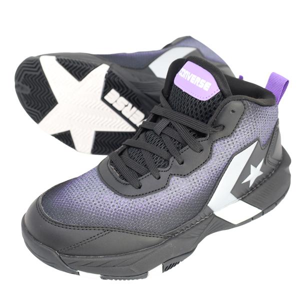 VICSTAR MD B/P/S「CONVERSE BASKETBALL」のミニバスモデル。富樫選手シグネチャーモデル(UNAVERAGE MID)のデザインイメージを受け継ぎ、ジュニアモデルへと落とし込んでいる。フィルム仕様で軽量性と適確...